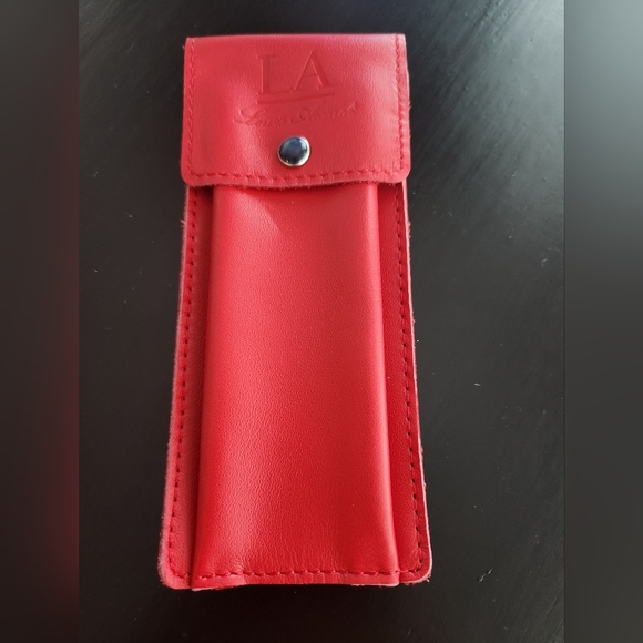 Bags | Red Leather Cigar Case | Poshmark